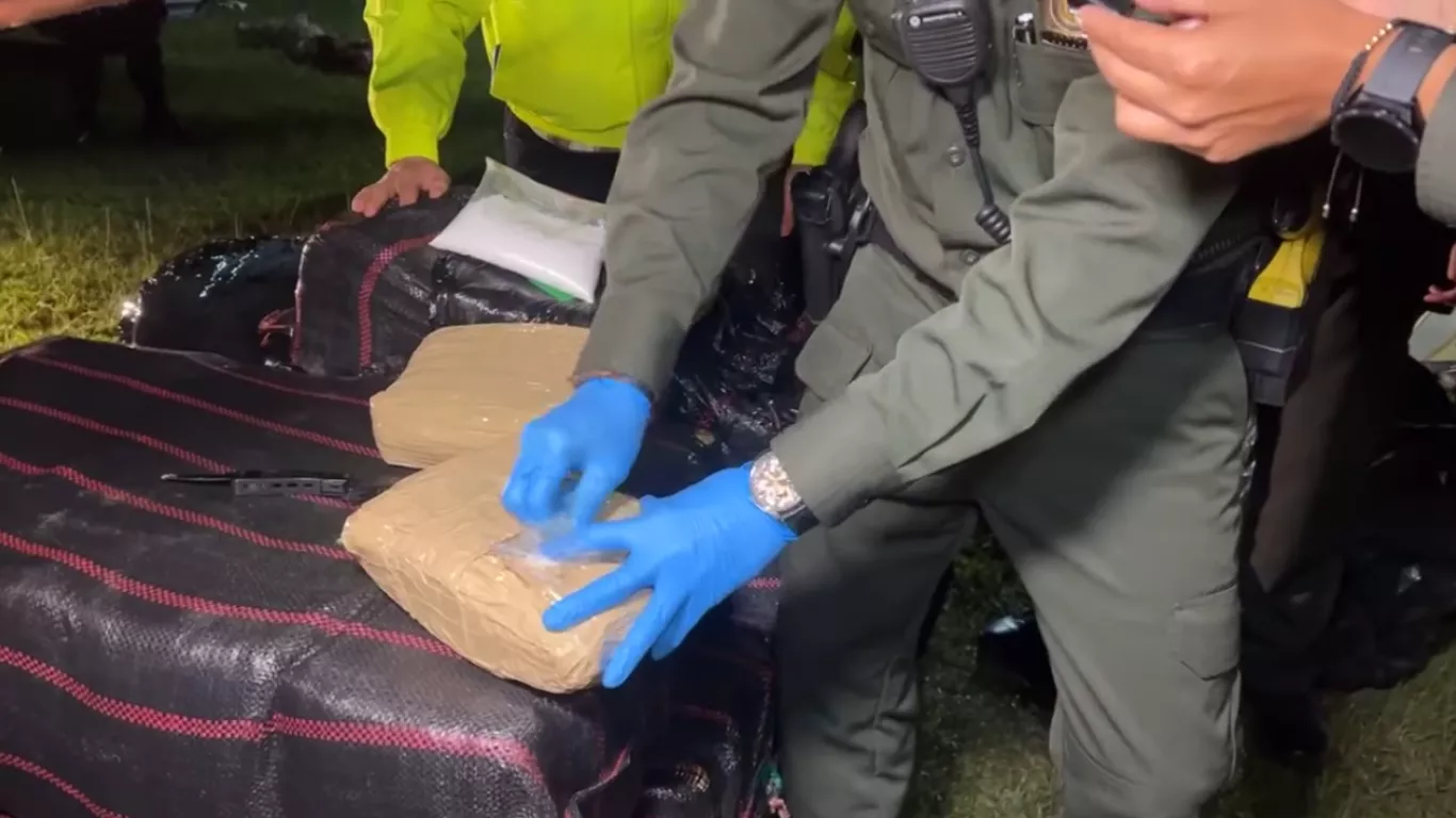 Incautados más de 1.500 kilos de marihuana en Bucaramanga